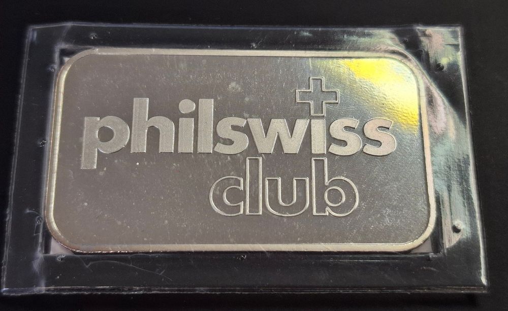 Philswiss Silber 999 1 Unze Barren (Gebraucht) in Bern 14 für CHF 36 ...