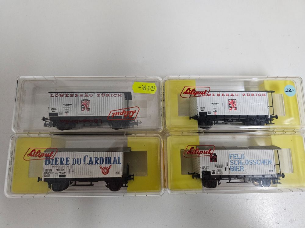 Liliput 4 wagons a bières dès1.-fr (D'occasion) à bassecourt pour CHF 21 – avec livraison ...