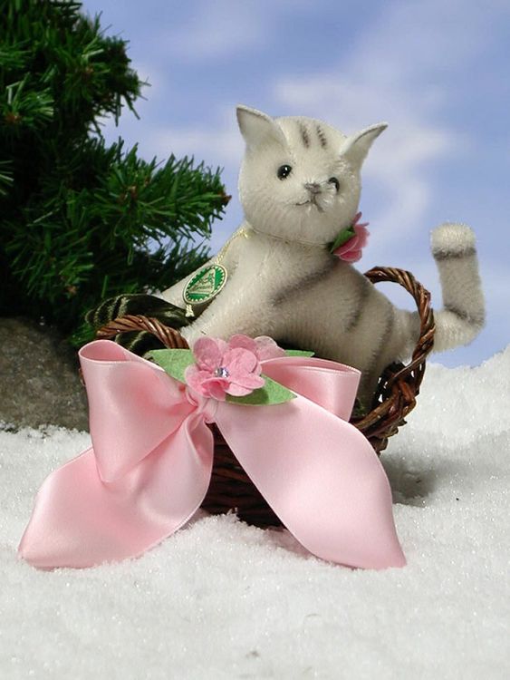 Kleine Katze Sweetie Cat, Hermann Coburg ca 12 cm Lim 50 (Neu und ...