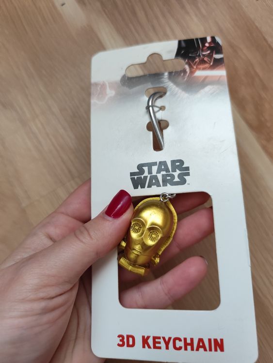 Star Wars C-3PO 3D Keychain - Gold Color - NEW!🤩 (Neu und ...