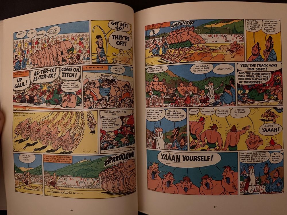 ASTERIX AND OBELIX ENGLISCH, 4 GESCHICHTEN IN HARDCOVERBUCH (Gebraucht) in Münsingen für CHF 18 ...