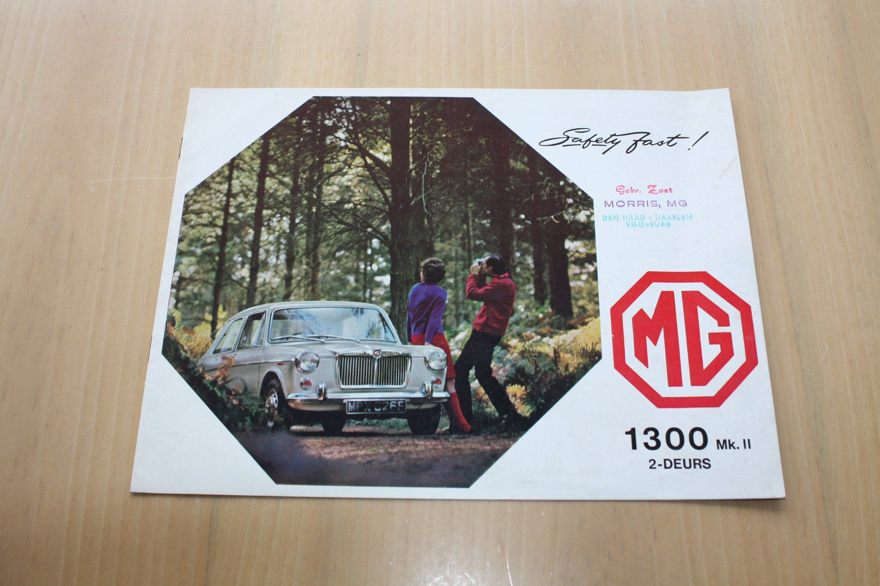 Original MG 1300 MK II Prospekt 1969 (Gebraucht) in Wikon für CHF 9 – mit Lieferung auf Ricardo ...