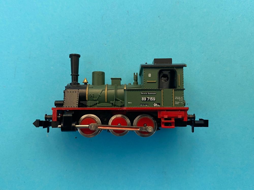 DC Minitrix Spur N Dampflok 89 7159 analog (Gebraucht) in Regensdorf ...