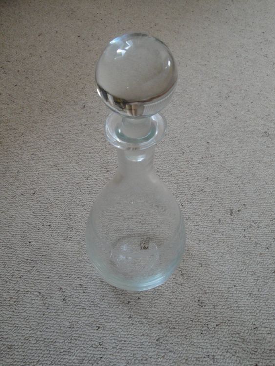 SCHÖN ZISILIERTE DEKANTIERFLASCHE - GEFÄSS - KANNE (Neu (gemäss ...