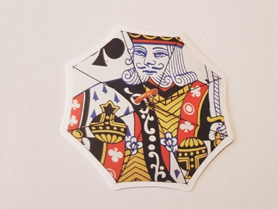 Jass König Sticker Aufkleber Jass Schirm (Neu (gemäss Beschreibung)) in ...