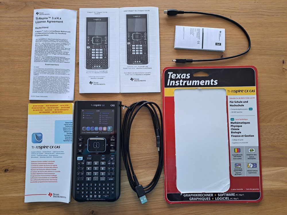 Texas Instruments TI-Nspire CX CAS (D'occasion) à Hauterive NE pour CHF ...