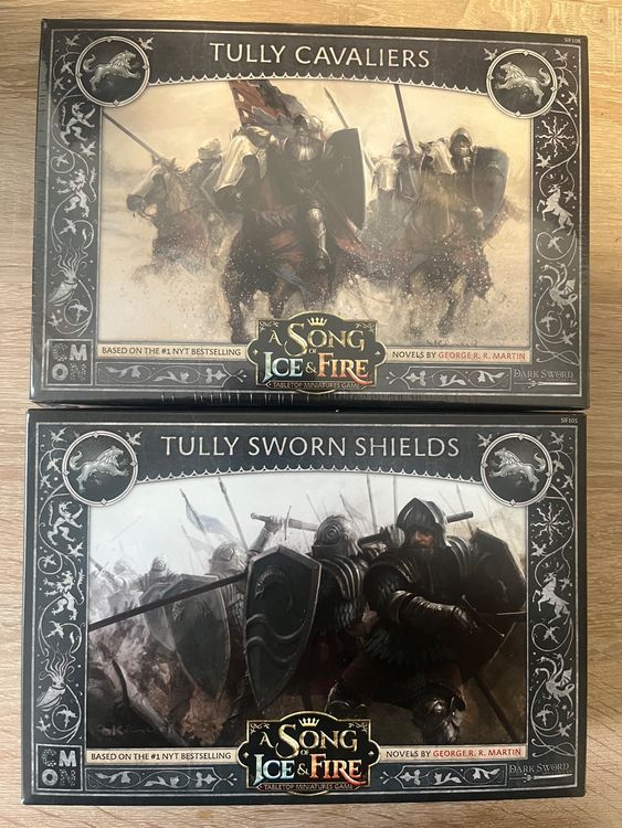 Cmon A Song Of Ice And Fire Tully Sworn Shields & Cavaliers | Kaufen ...