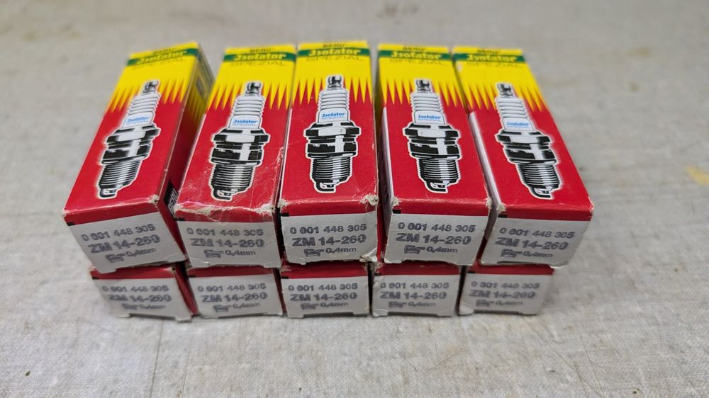 10x Bougies / Zündkerze BERU Isolator ZM 14-260 (Gebraucht) in Biel ...
