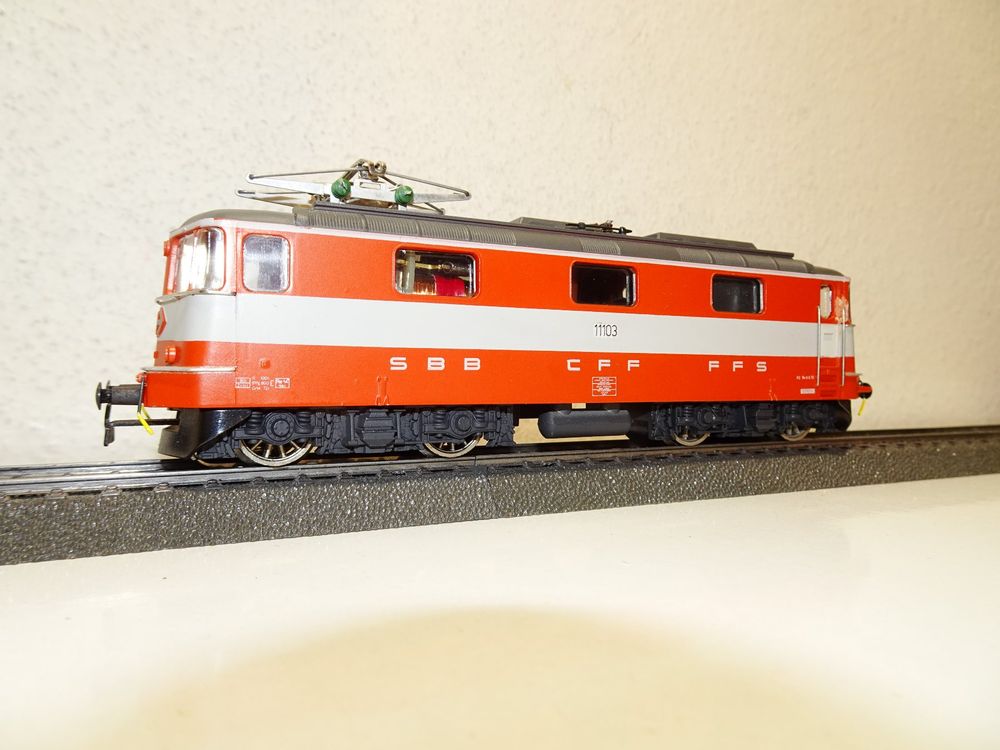 HAG Lokomotive SBB 11103 Swiss Express Re 4/4 HO Nr. 210 (G3 (Gebraucht) in Luzern für CHF 130.9 ...