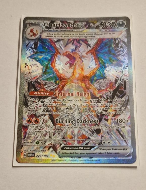 Pokemon Charizard EX OBF EN 223/197☆☆ ab 1.- (Neuf (Voir description ...