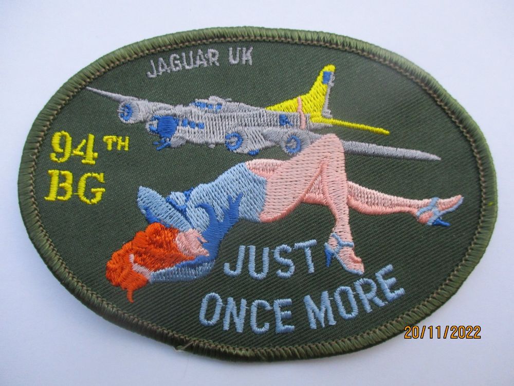 Patch 94th Bomb Group, JAGUAR UK (Neu (gemäss Beschreibung)) in ...