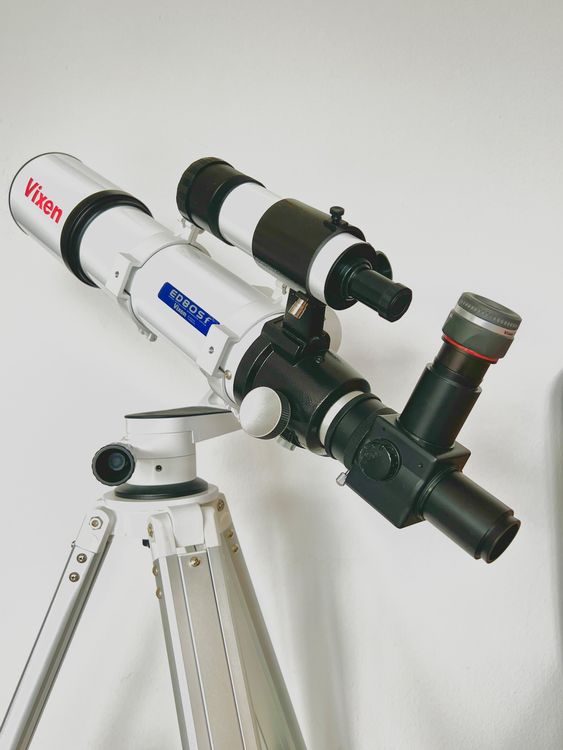 Vixen ED80sf 600mm apochromatic telescope + Porta-II mount (Gebraucht ...