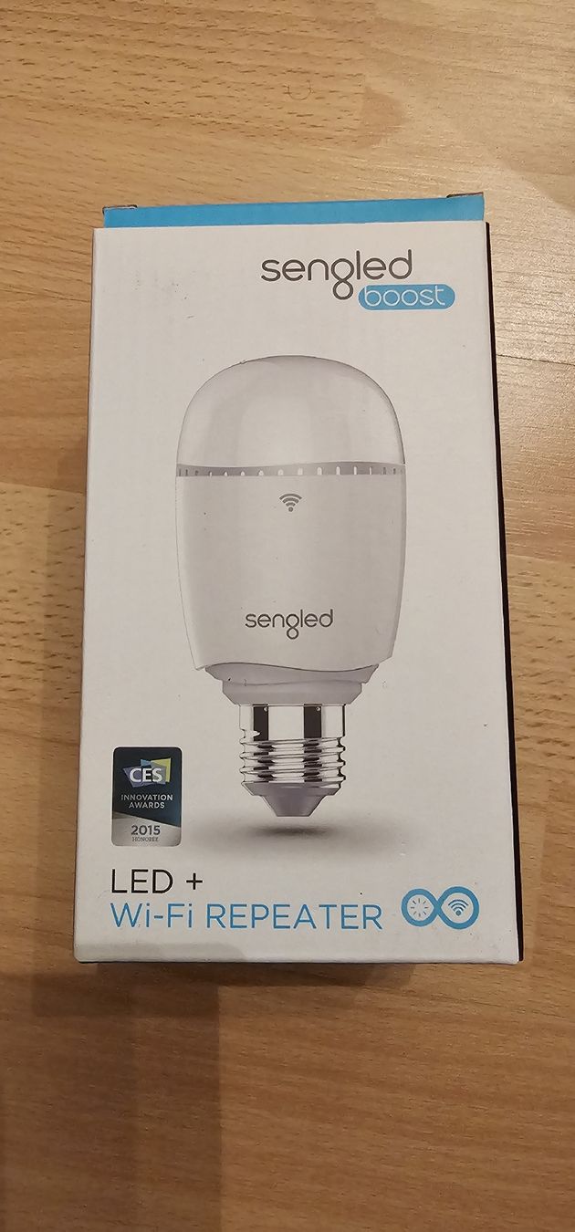 Sengled Boost (LED+WiFi Repeater), E27, 550lm, clear (Neu (gemäss ...