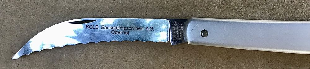 Victorinox Alox Bäckermesser Kolb Bäckereimaschinen Oberriet (Gebraucht ...