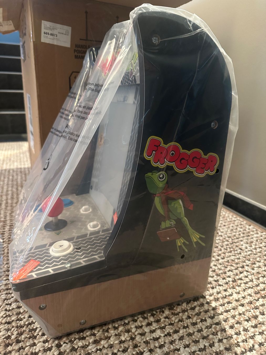 Arcade 1 Up Counter Cade Frogger - Retro Game (Neu (gemäss Beschreibung ...