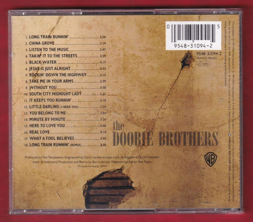 The Doobie Brothers - Listen To The Music (CD) (Gebraucht) in Zürich ...