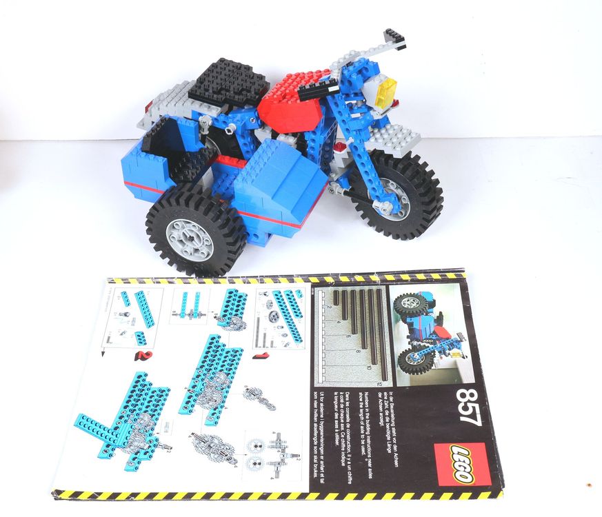 LEGO Motorrad mit Seitenwagen 857 Vintage Set (Gebraucht) in Hettlingen ...