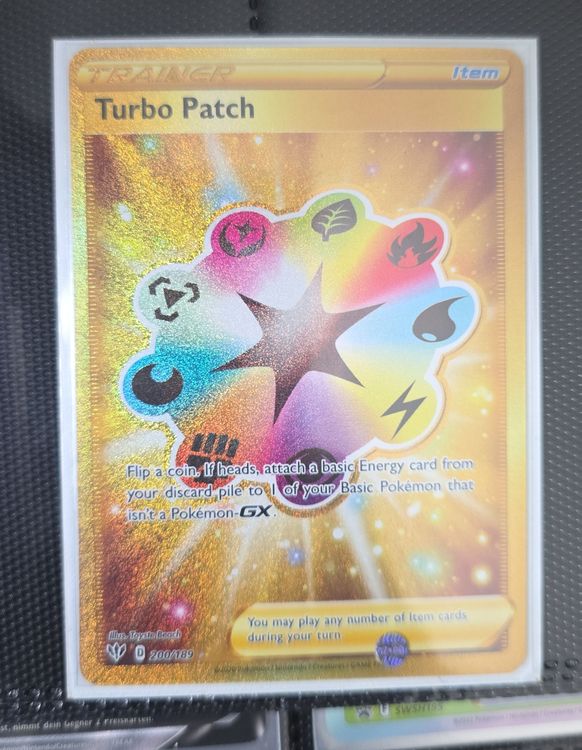 Seltene Turbo Patch Gold Karte - Top Zustand - Jetzt bieten! (Gebraucht ...