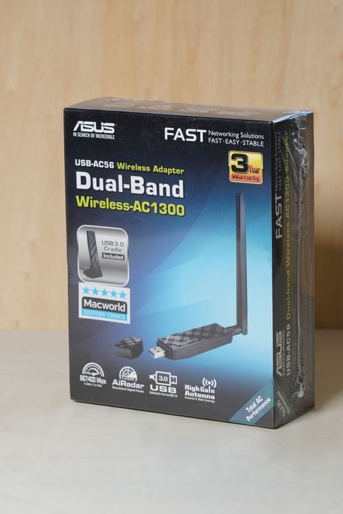 ASUS Dual Band Wireless-AC13000 USB-AC56 Adapter - Neu! | Kaufen auf ...