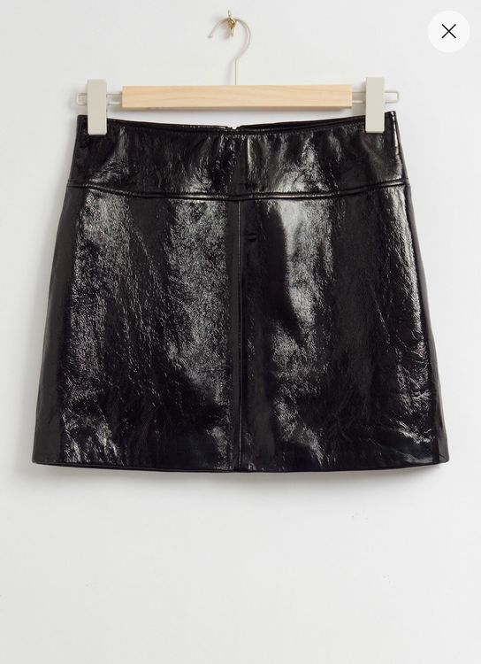 & OTHER STORIES, 32, NEU, Lackleder Rock/Jupe en cuir vernis | Kaufen auf Ricardo