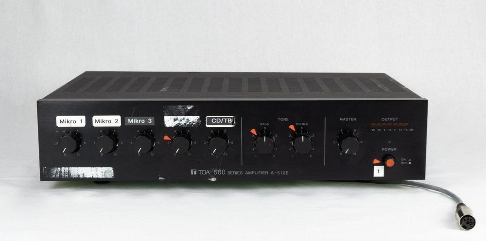TOA 500 A-512E Mixer Power Amplifier (Gebraucht) in Zürich für CHF 50 ...