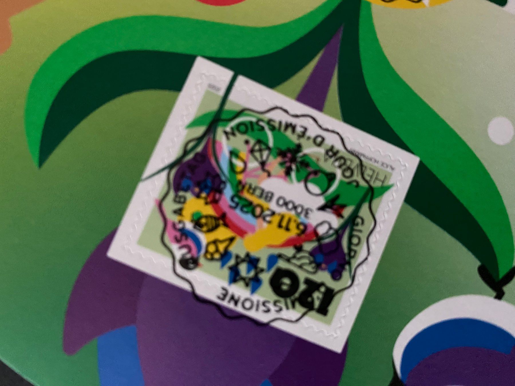 Sonderblock 2025 Jahreszeiten AgTg 6.11.2025 Vollstempel (Neu (gemäss ...