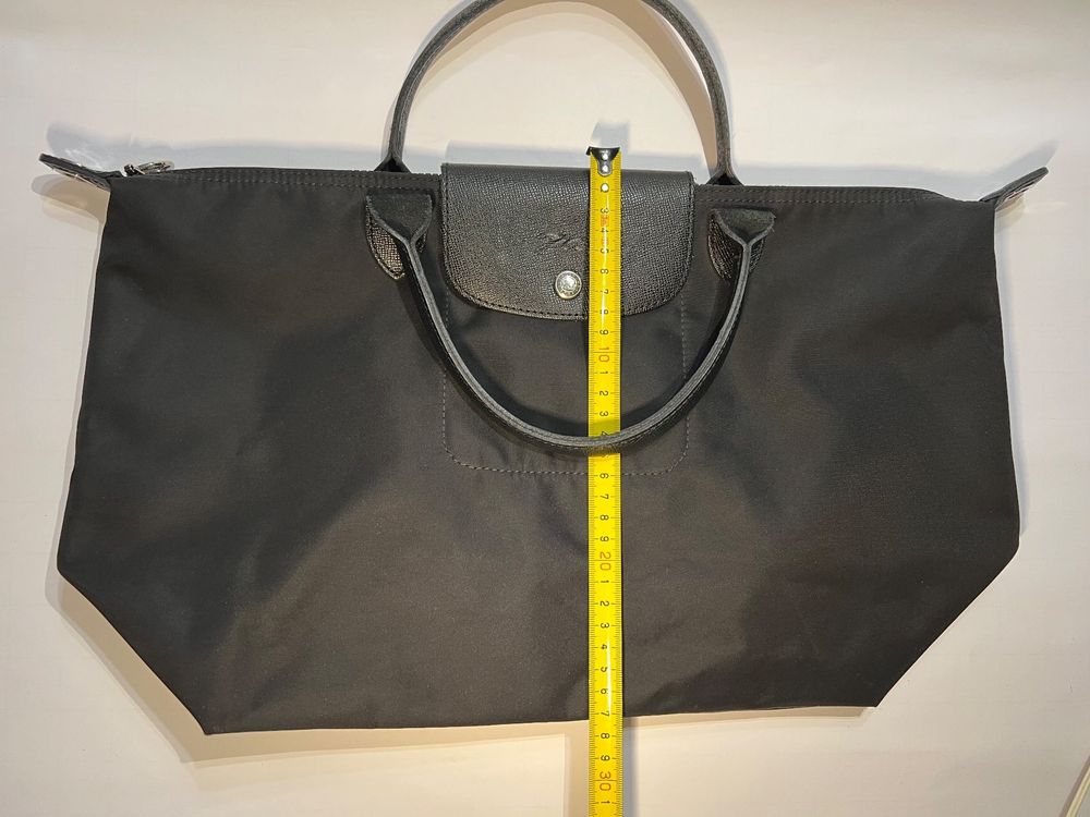 Longchamp Handtasche La Pliage M - Grau | Kaufen auf Ricardo