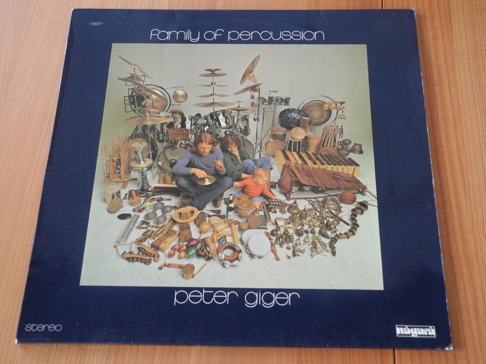 PETER GIGER: FAMILY OF PERCUSSION - NAGARA (Neu (gemäss Beschreibung ...