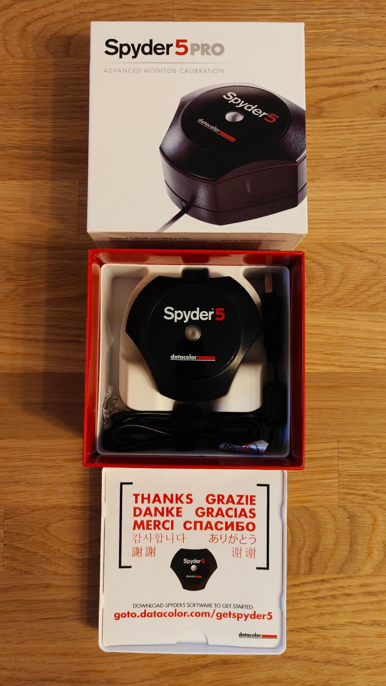 Datacolor Spyder 5 Pro | Display und Monitor Kalibrierung (Gebraucht ...