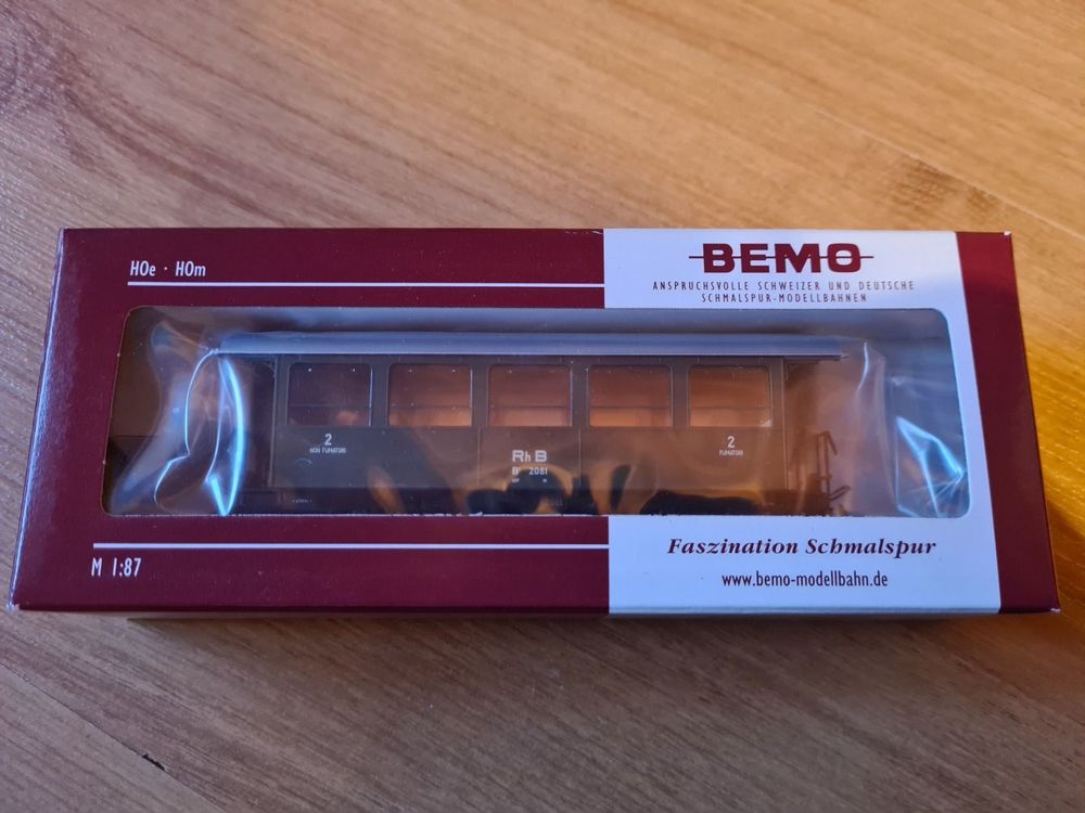 Bemo 3238 121 Zweiachser-Personenwagen | Kaufen auf Ricardo