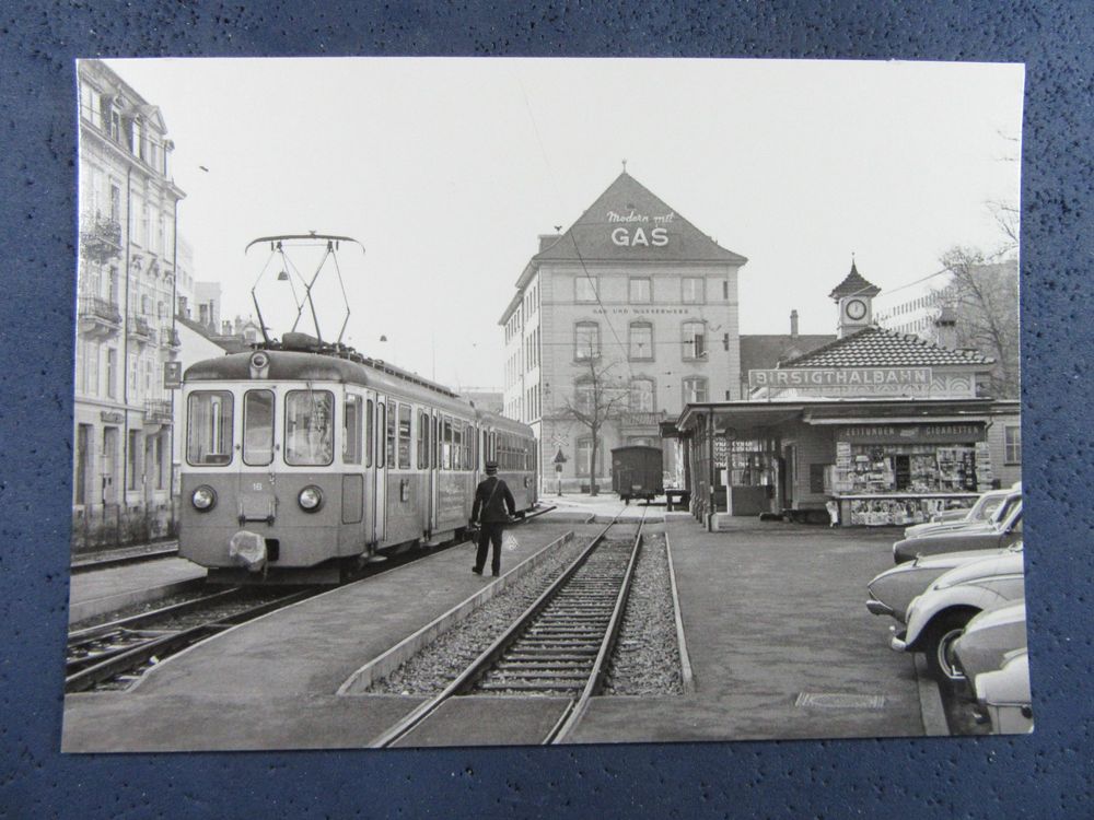 BASEL HEUWAAGE BIRSIGTALBAHN ENDSTATION KIOSK GASWERK 1968 (Gebraucht) in Ettingen für CHF 11.95 ...