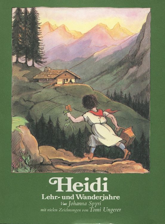 Johanna Spyri: Heidi - 2 Bände - Bilder von Tomi Ungerer (Gebraucht) in Röthenbach i. E. für CHF ...