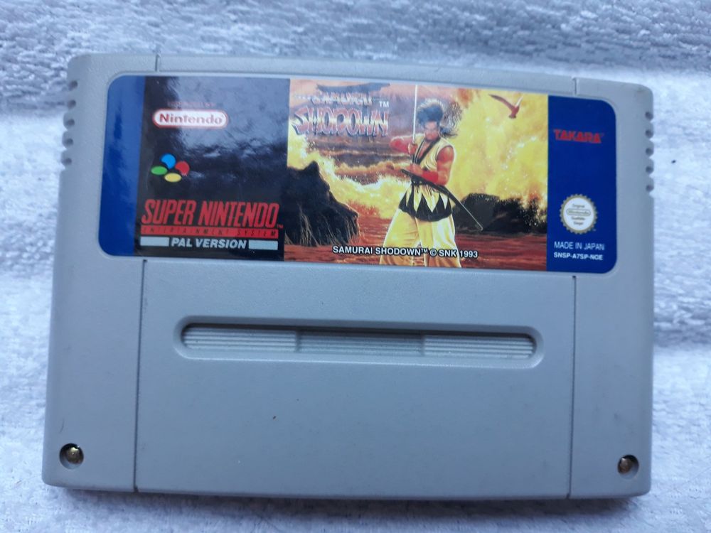 Samurai Shodown SNES Pal Version | Kaufen auf Ricardo