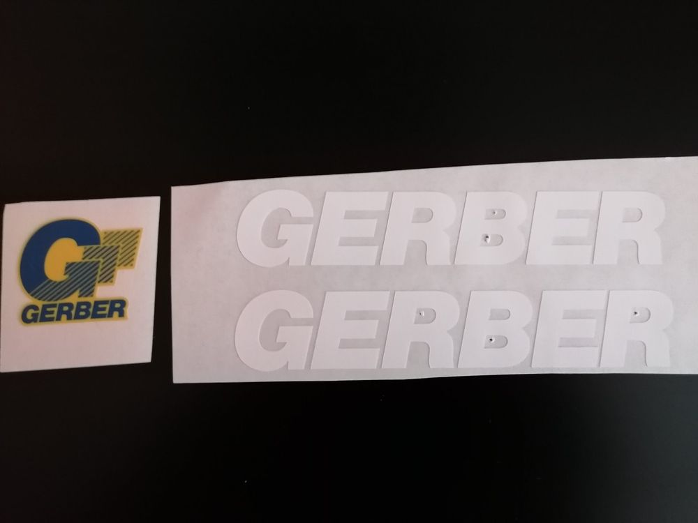 Gerber Sticker Set weiss (Neu (gemäss Beschreibung)) in Unterentfelden ...