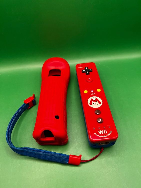 Nintendo Wii MotionPlus Inside Mario Edition + Silikonhülle (Gebraucht ...