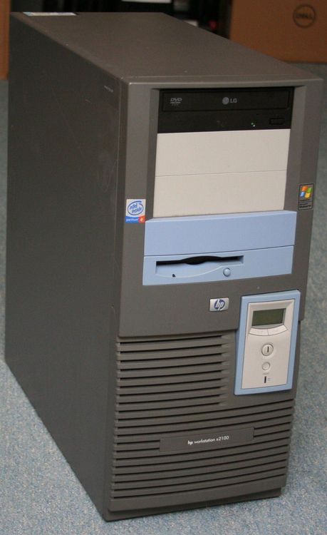 HP Workstation X2100 mit Windows 2000 (Gebraucht) in Frick für CHF 40 ...