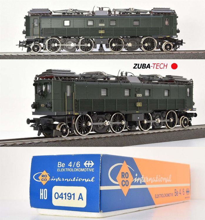 Roco 04191 A E-Lok Be 4/6 SBB H0 GS OVP (Gebraucht) in St. Gallen für CHF 36.5 – mit Lieferung ...