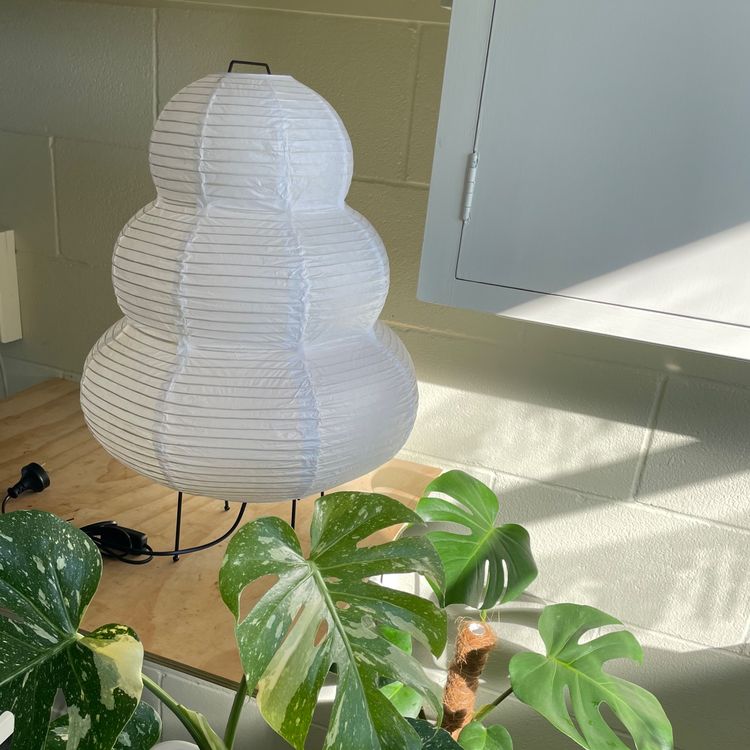 Japanese Rice paper floor Lamp Boho lampe 60cm lampe blanche (Neu und ...