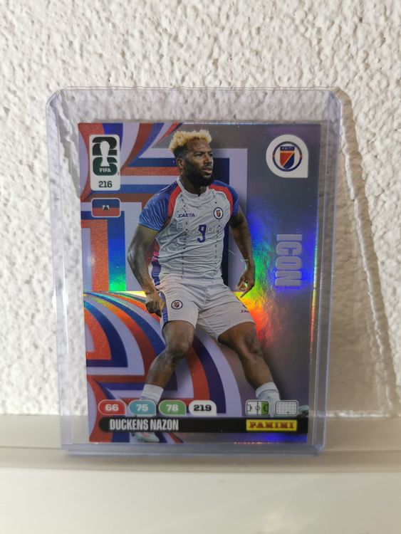 Panini Fifa World Cup 2026 - 216 Nazon Duckens ICON (Neu (gemäss ...