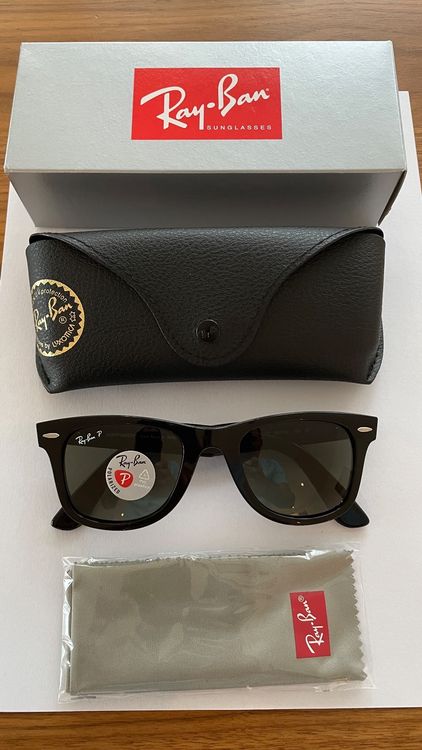 Ray-Ban Wayfarer polarized RB 2140 901/58 | Kaufen auf Ricardo