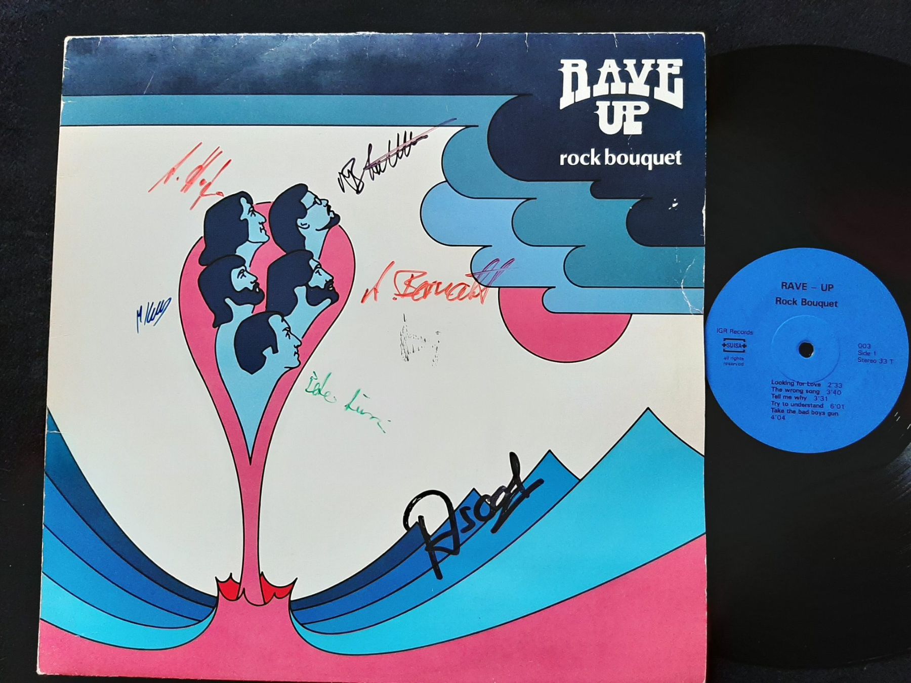 CH LP: Rave Up: Rock Bouquet (mit Autogrammen) (Gebraucht) in Pfeffikon ...