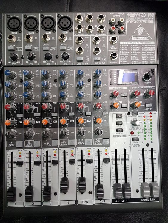 Mischpult Behringer XENYX 1204FX | Kaufen auf Ricardo
