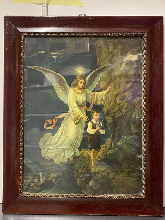 Vintage Engel Bild Klassiker wunderschön inkl. Rahmen (Gebraucht) in ...