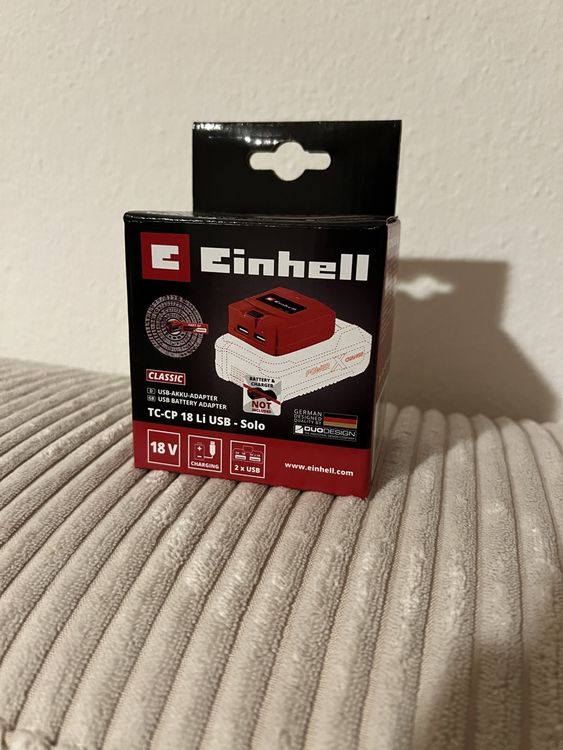 Einhell Power X-Change USB-Akku-Adapter TE-CP 18 Li (Neu und originalverpackt) in Meilen für CHF ...