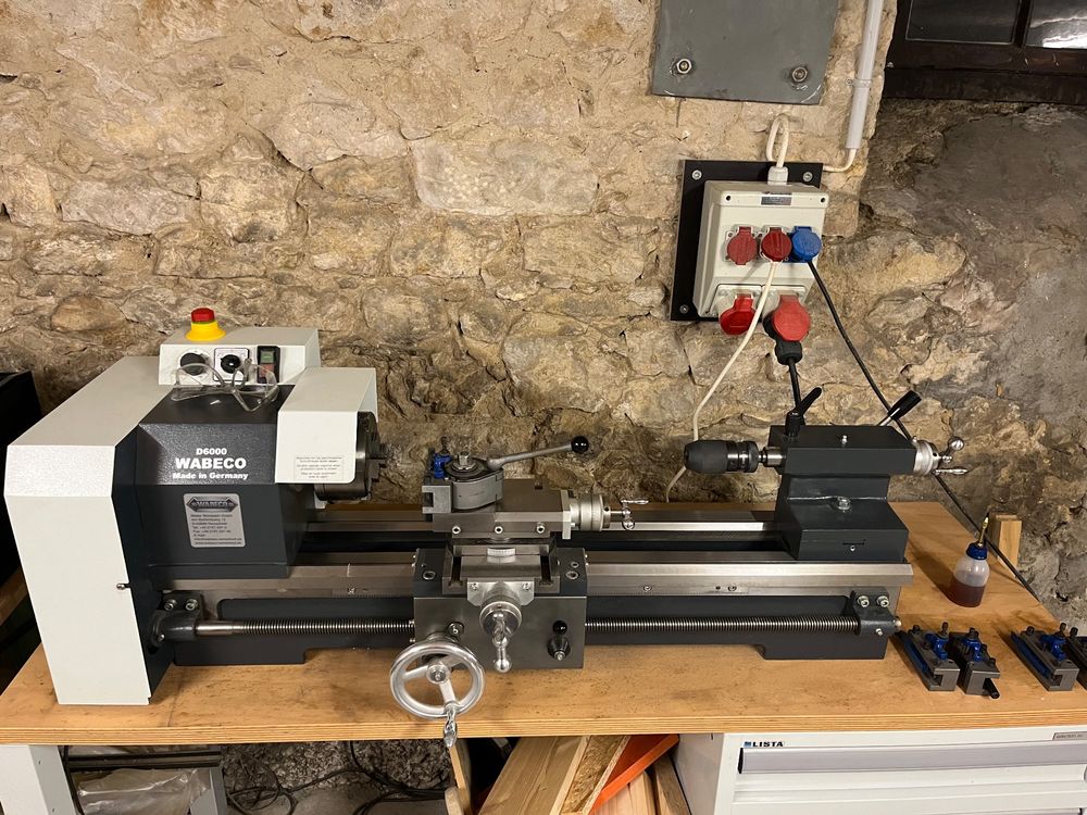 Drehmaschine / Drehbank WABECO D6000 - Preisreduktion (Gebraucht) in Biel-Bienne für CHF 2800 ...