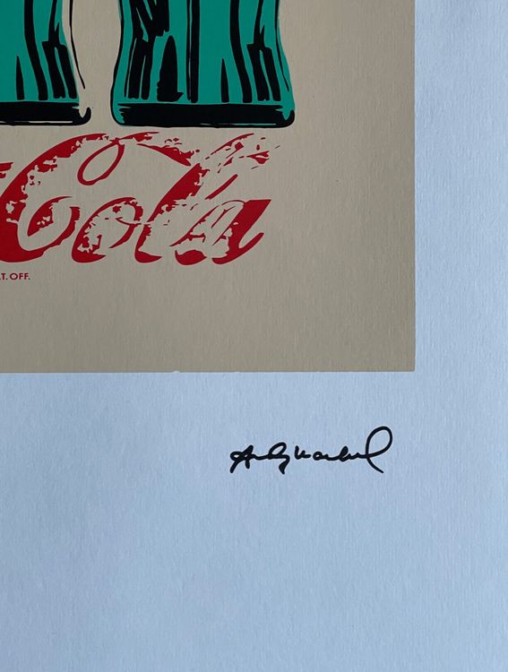 Andy Warhol - Coca Cola 3 Bottles 4/100 (Neu und originalverpackt) in ...