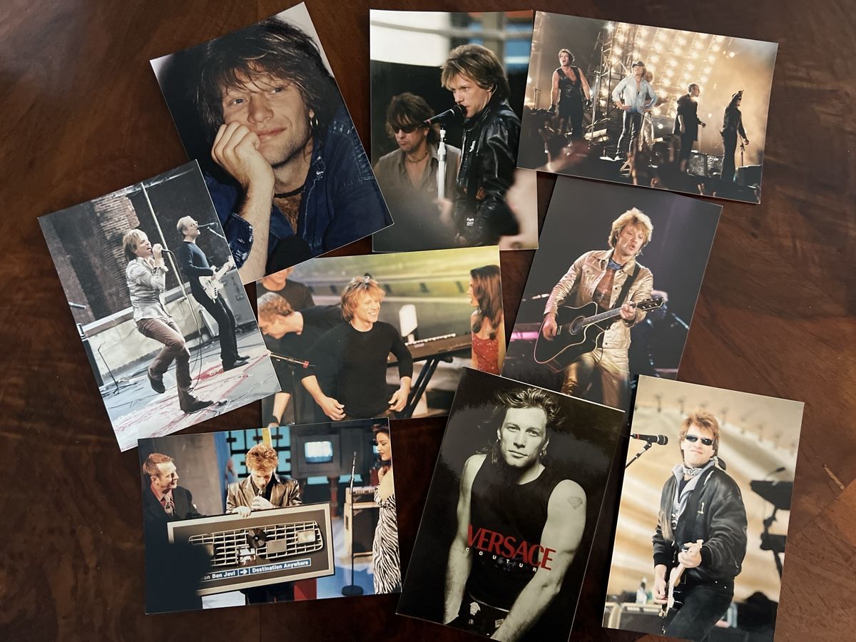 Bon Jovi Fotos - Seltene Sammlerstücke aus den 90ern! (Neu (gemäss ...