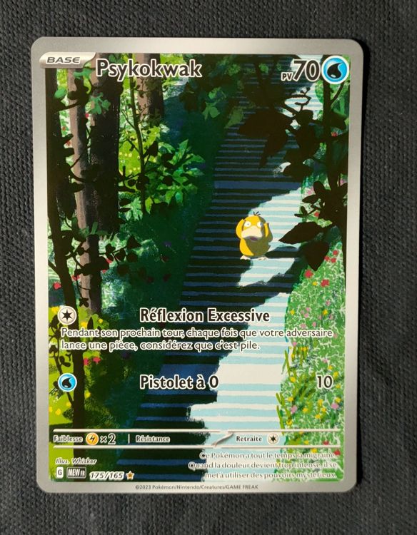 Cartes Pokemon Psykokwak 151 FR Français 175 MEW (Gebraucht) in Thonex ...