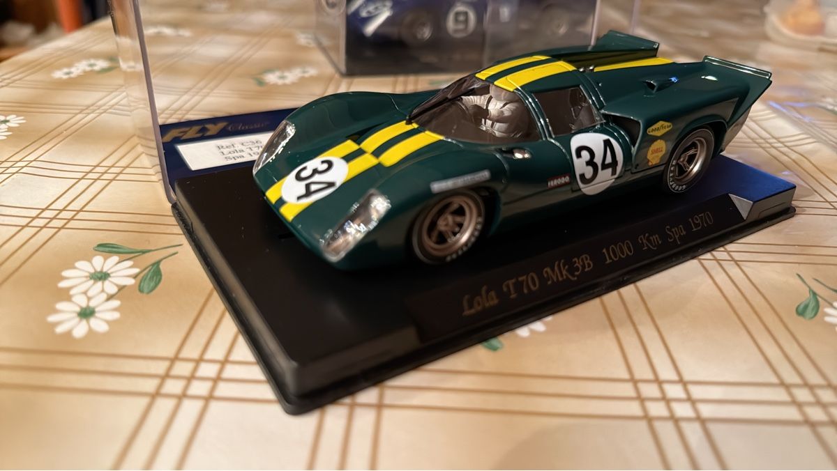 SlotcarLola T70 Mk3B, Spa 1000 Km 1968, Nr. 34, (Neu und ...