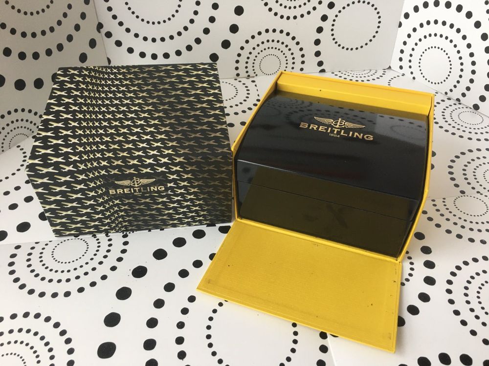 BREITLING ORIGINAL - WATCH CASE BOX ECRIN SCHACHTEL - RARE ! (Gebraucht ...